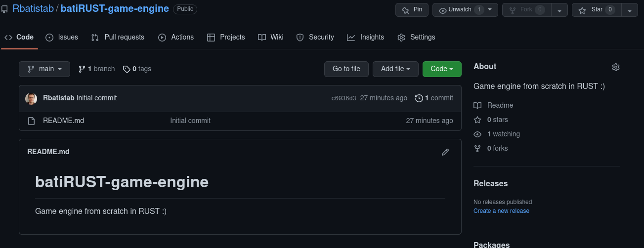 The bati-RUST game engine! – Author Personal Blog The bati-RUST game engine! – Author Personal Blog